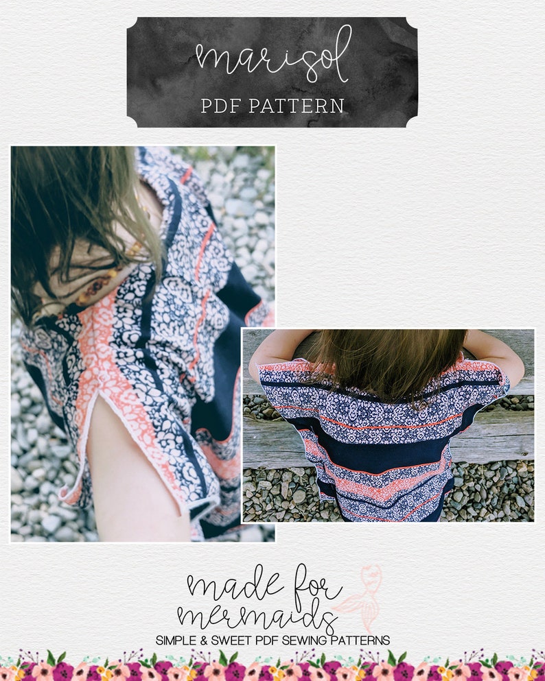 Resort Collection Marisol Cover-up & Dress PDF Sewing Pattern | Etsy