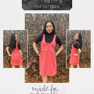 Adult Juniper Jumper PDF Sewing Pattern - Etsy