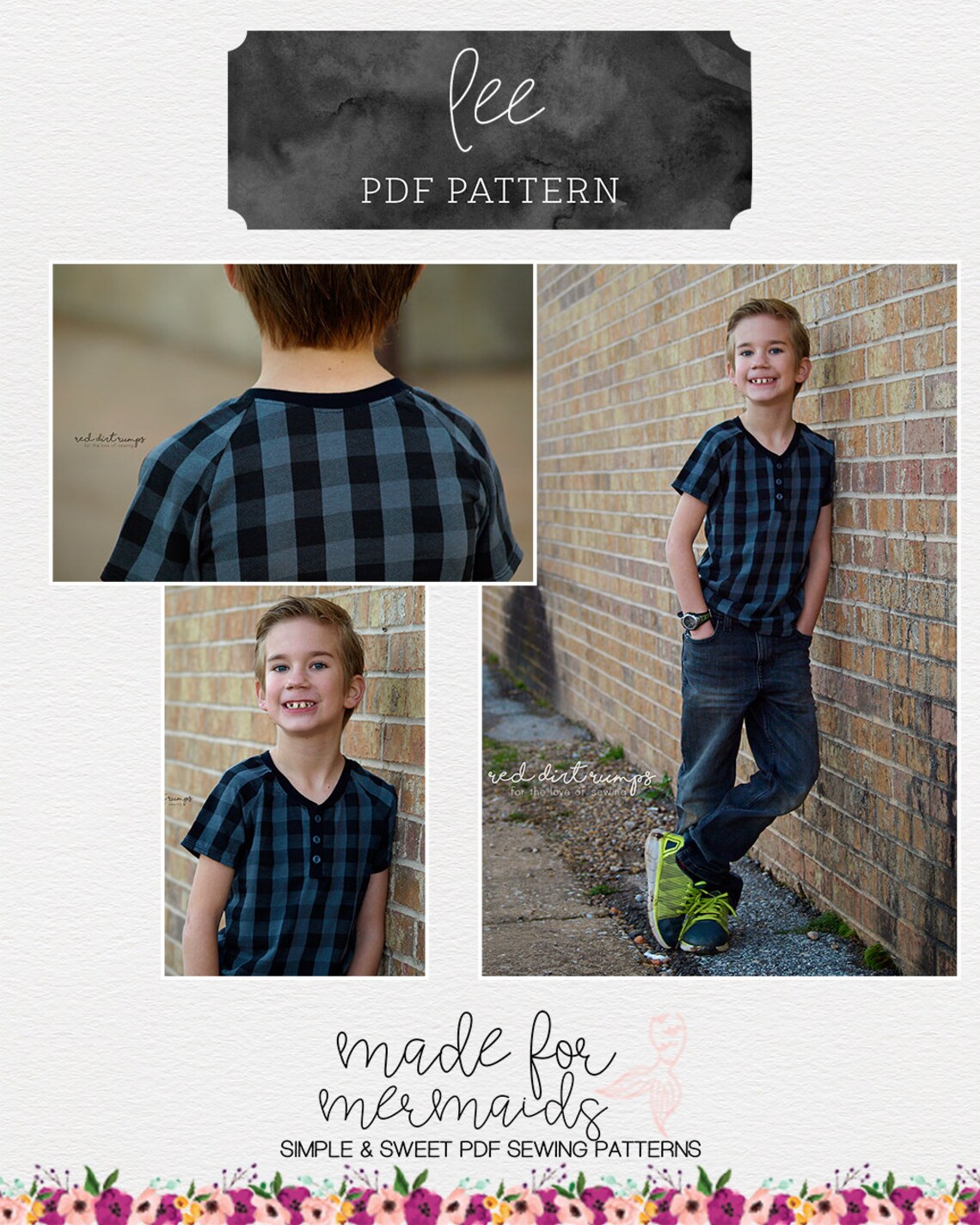 Lee PDF Sewing Pattern Sizes 1/2-14 | Etsy