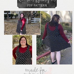 Adult Juniper Jumper PDF Sewing Pattern - Etsy