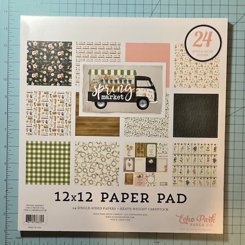 12 X 12 Easter Scrapbook Paper - Etsy