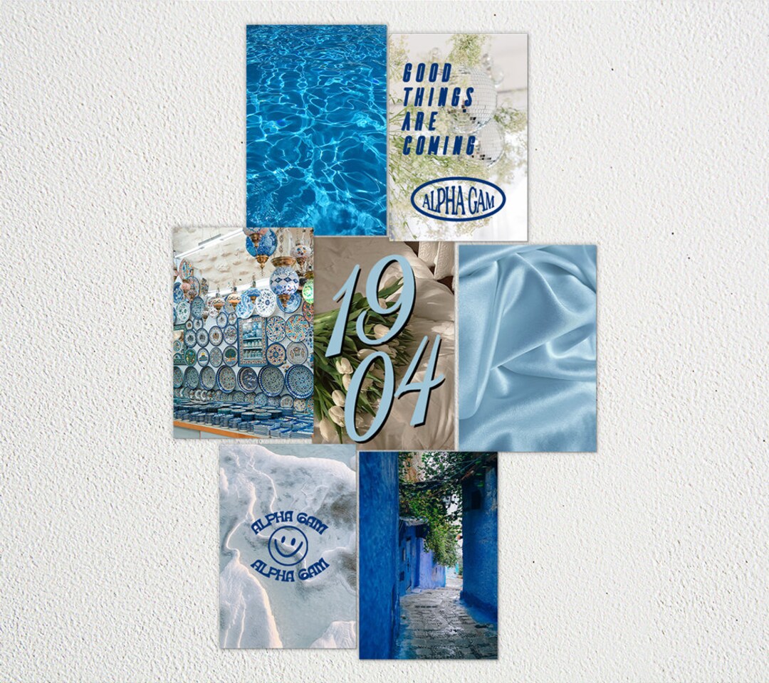 Sorority Collage Kit Alpha Gamma Delta Alpha Gam Sorority - Etsy