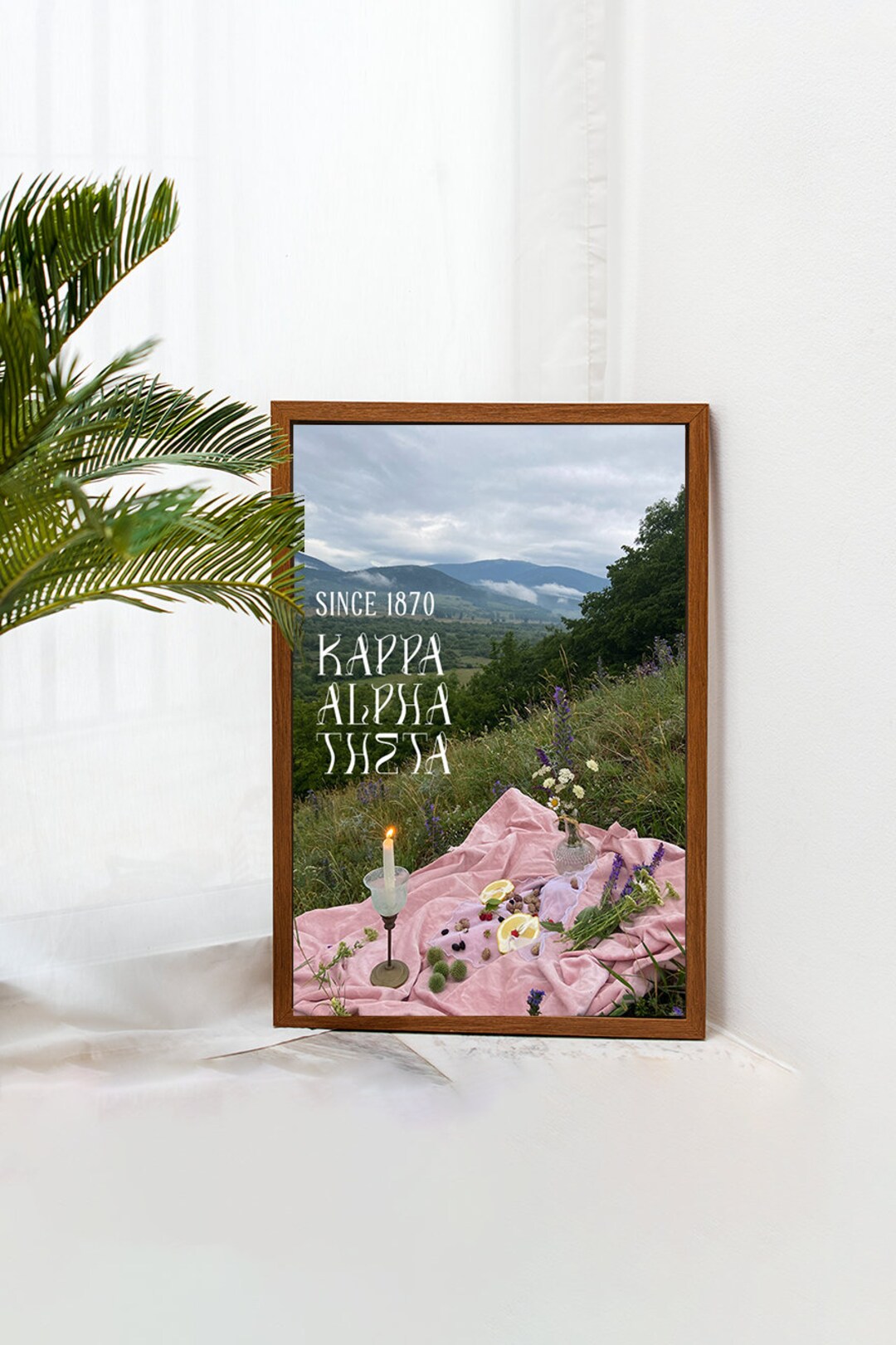 Kappa Alpha Theta Art Print, Theta Print, Theta Poster, Sorority Art ...