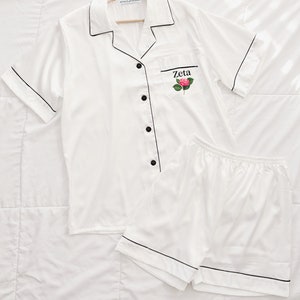 Sigma Kappa, Sig Kap, Satin Pajamas, Wedding Pajamas, Custom Pajamas ...