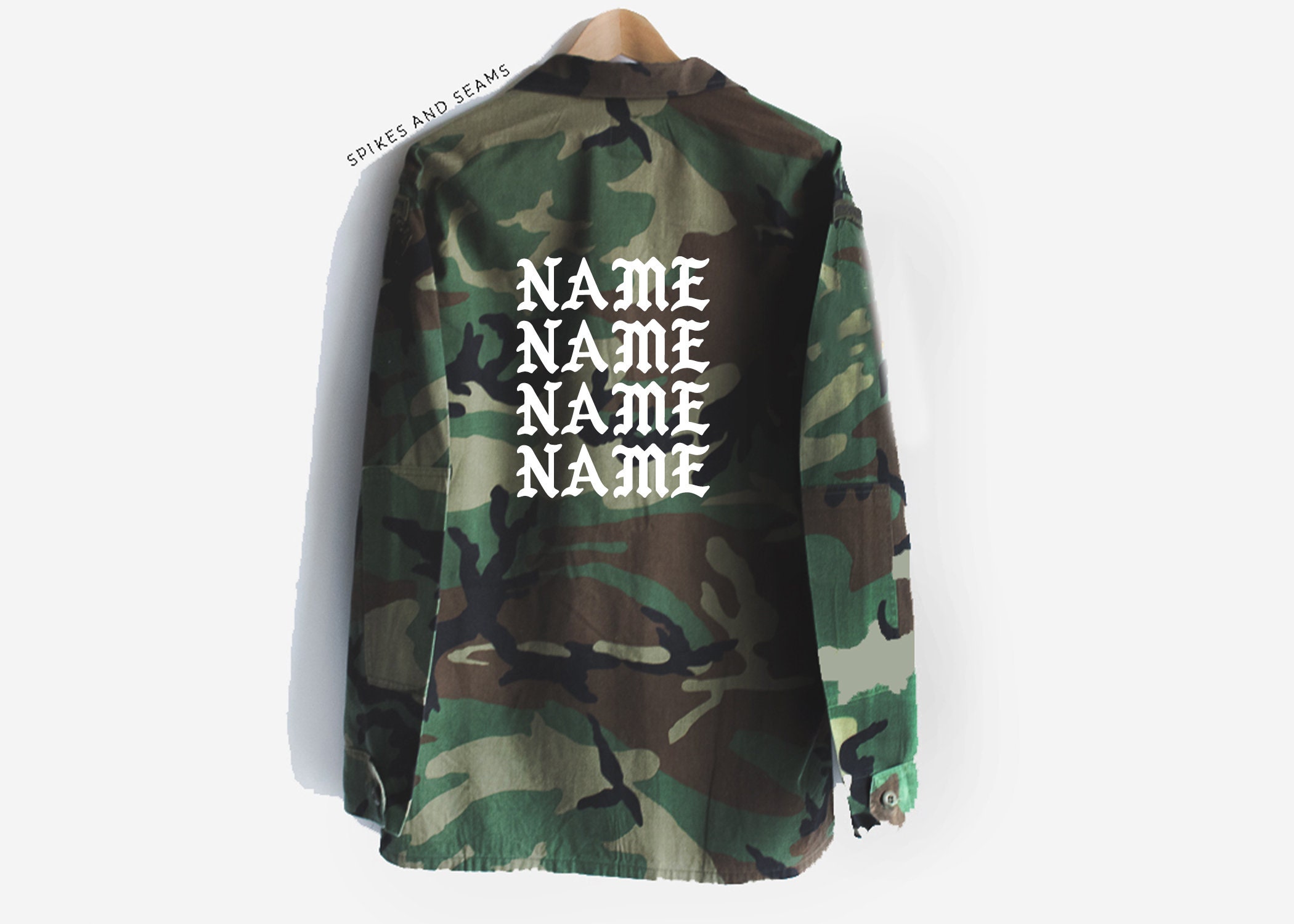 Oversized Camo Jacket Women - Etsy