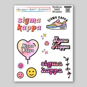 Alpha Epsilon Phi Stickers, Sorority Recruitment, Sorority Stickers ...