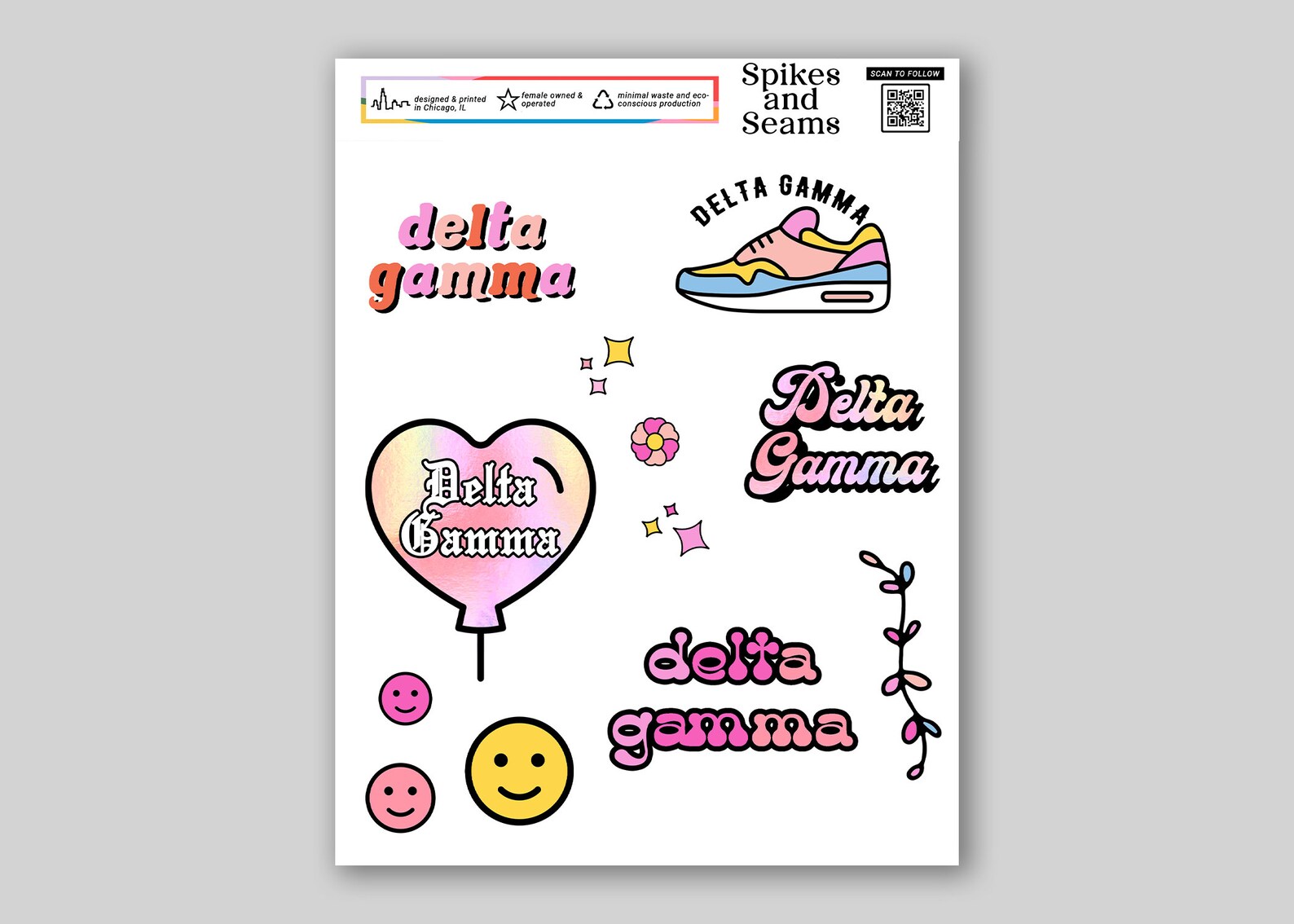 Alpha Epsilon Phi Stickers Sorority Recruitment Sorority - Etsy