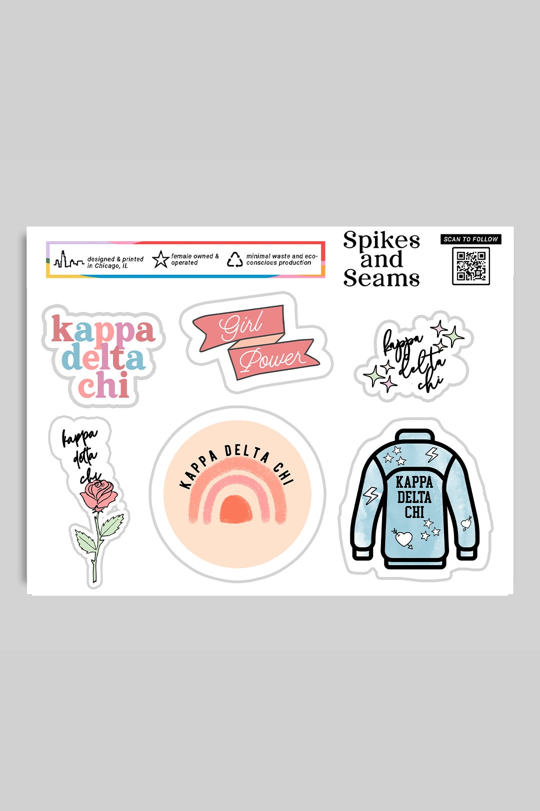 Kappa Delta Chi Stickers, Kdchi, Kdchi Stickers, Sorority Stickers ...