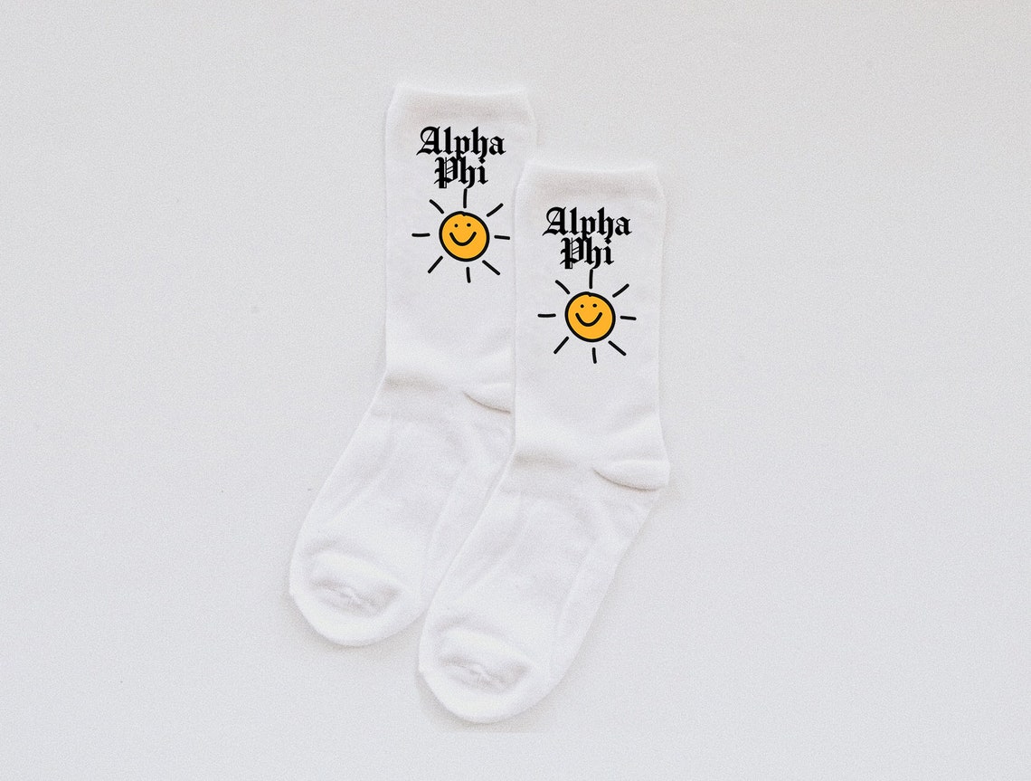 Pi Beta Phi Socks, Pi Phi, Recruitment, Gifts for Rush, Rush Gifts ...