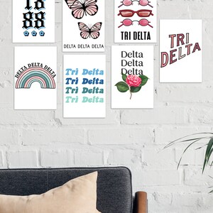 Zeta Tau Alpha Art Print, Zeta Poster, Sorority Art, Sorority ...