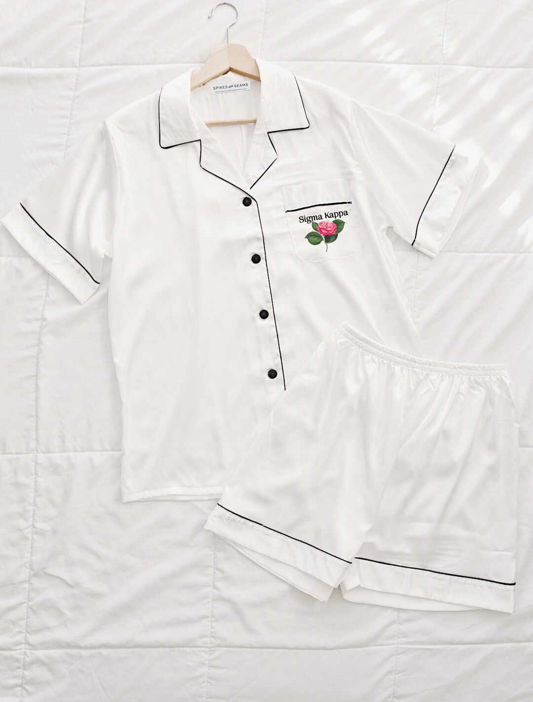 Sigma Kappa, Sig Kap, Satin Pajamas, Wedding Pajamas, Custom Pajamas ...