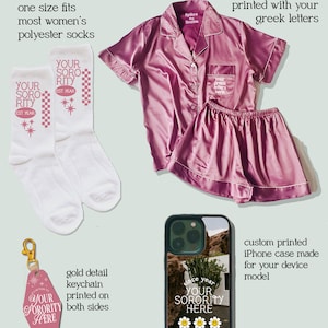 Kappa Delta Chi, Kdchi, Sorority Gift Box, Sorority Pajamas, Sorority ...