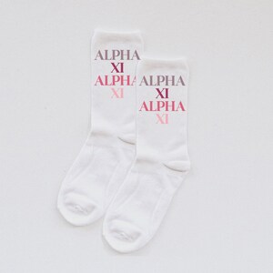 Pi Beta Phi Socks, Pi Phi, Recruitment, Gifts for Rush, Rush Gifts ...