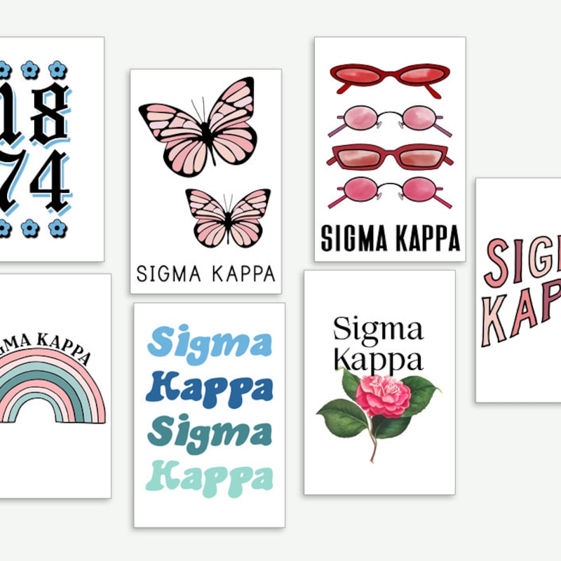 Kappa Kappa Gamma Wall Decor - Etsy