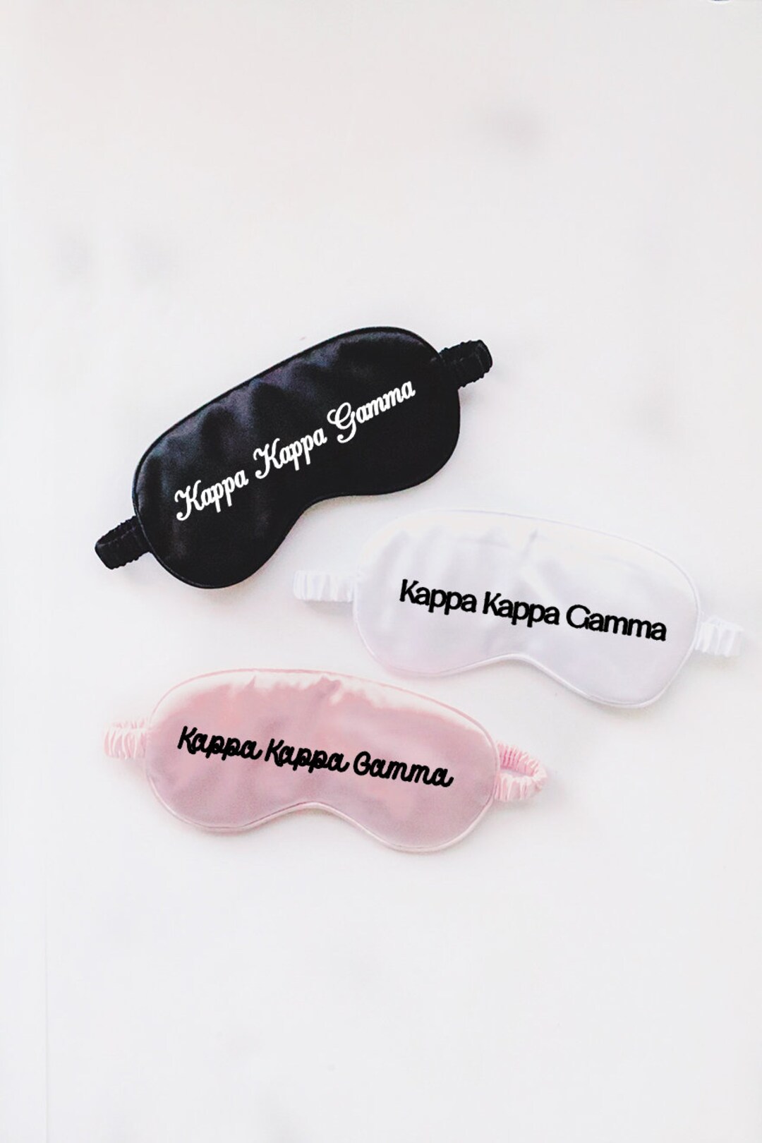 Kappa Kappa Gamma, KKG, Custom Sleep Mask, Sorority Recruitment, Gifts ...