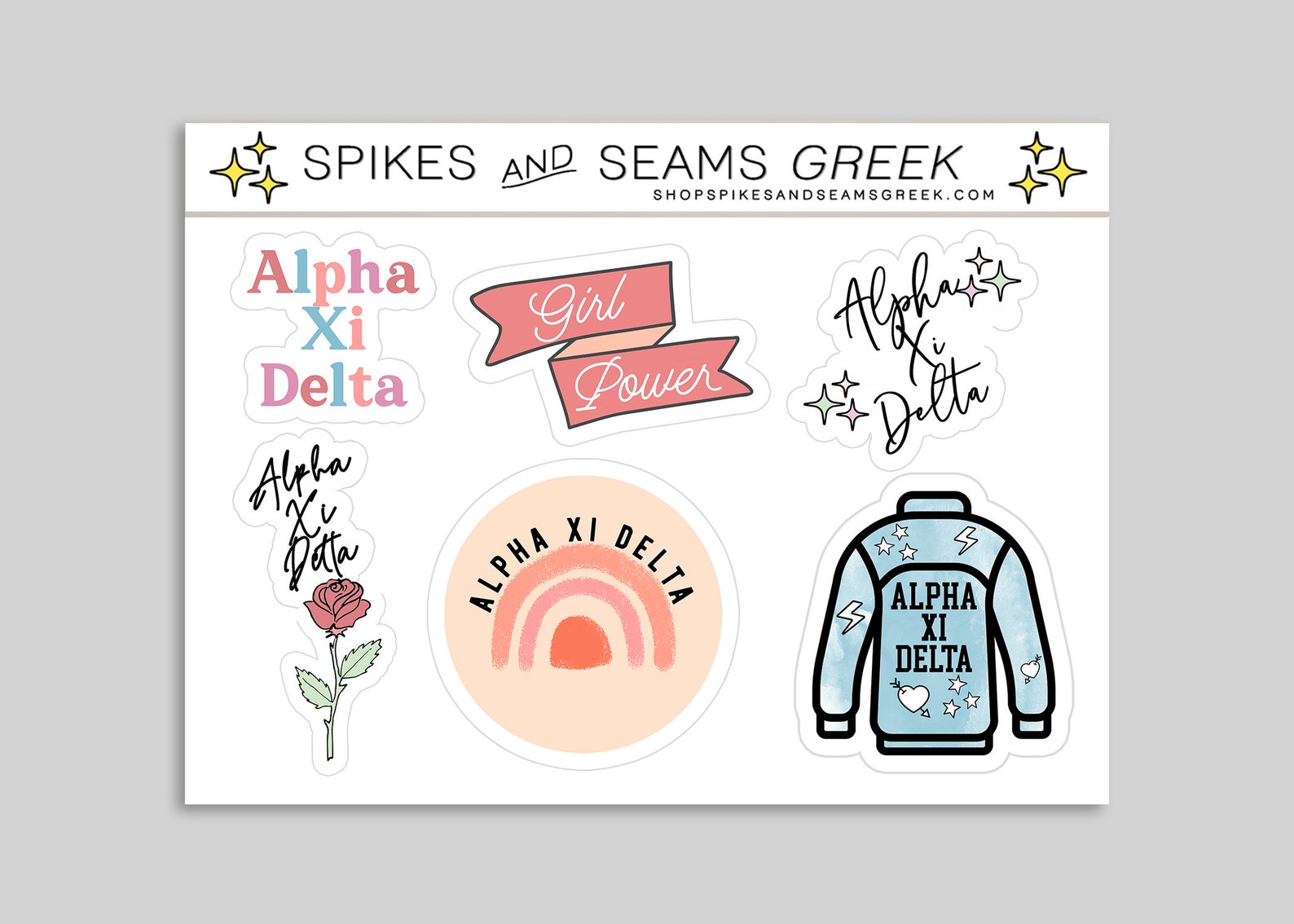 Delta zeta stickers sorority recruitment sorority stickers | Etsy