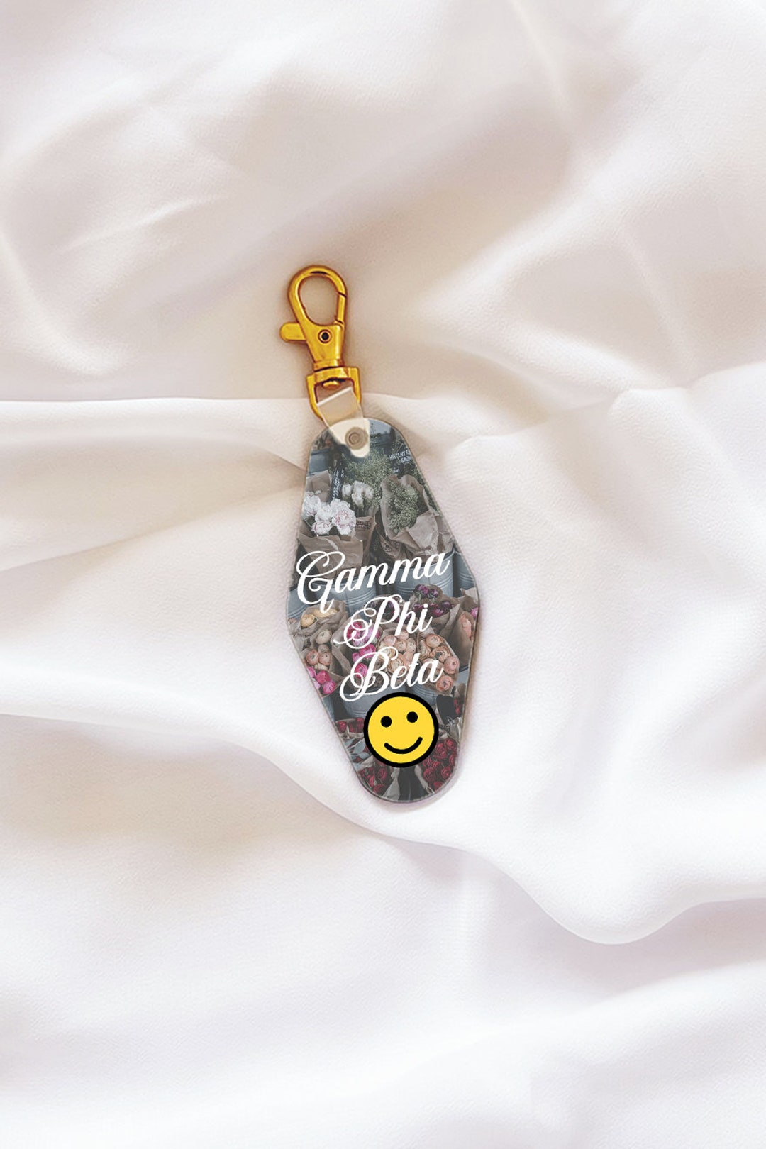Gamma Phi Beta Keychain, Sorority Keychain, Greek Keychain, Big Little ...
