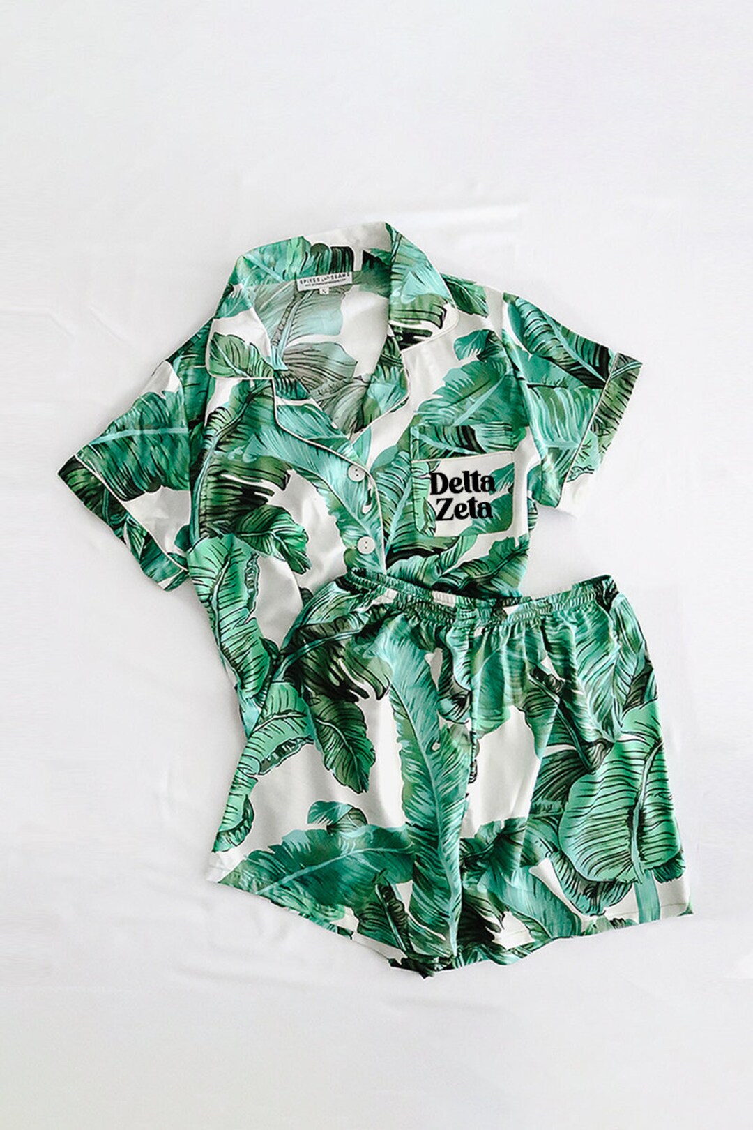BLOCK FONT Delta Zeta Pajamas, Sorority Pajamas, DZ Pajamas, Delta Zeta ...
