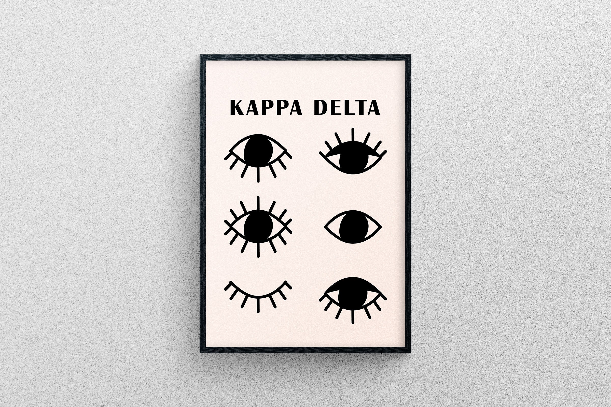 Gamma Phi Beta Art Prints Collage Kit Gphi Sorority Art | Etsy