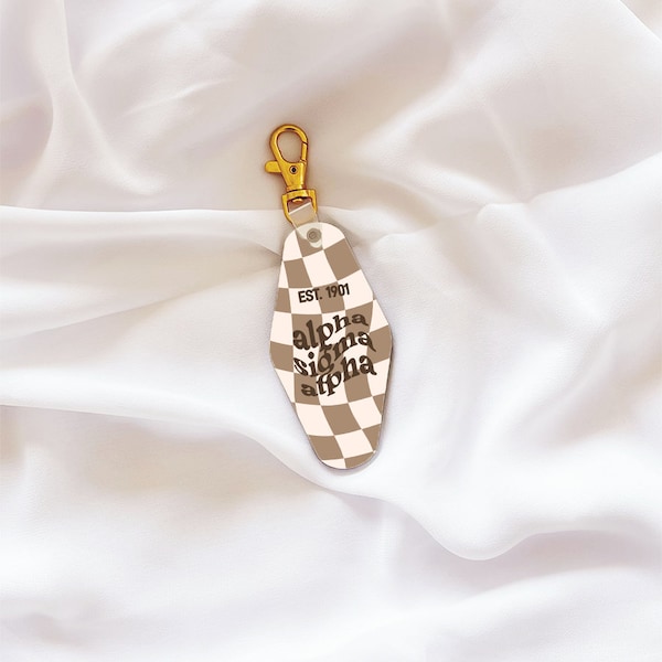 Alpha Keychain - Etsy