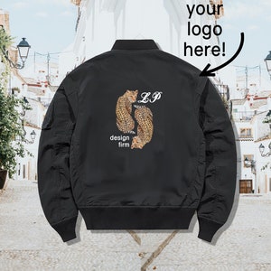 Custom Bomber Jacket, Personalized Jacket, Women's Jacket, Custom ...