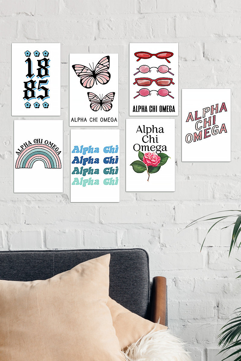 Zeta Tau Alpha Art Print, Zeta Poster, Sorority Art, Sorority ...