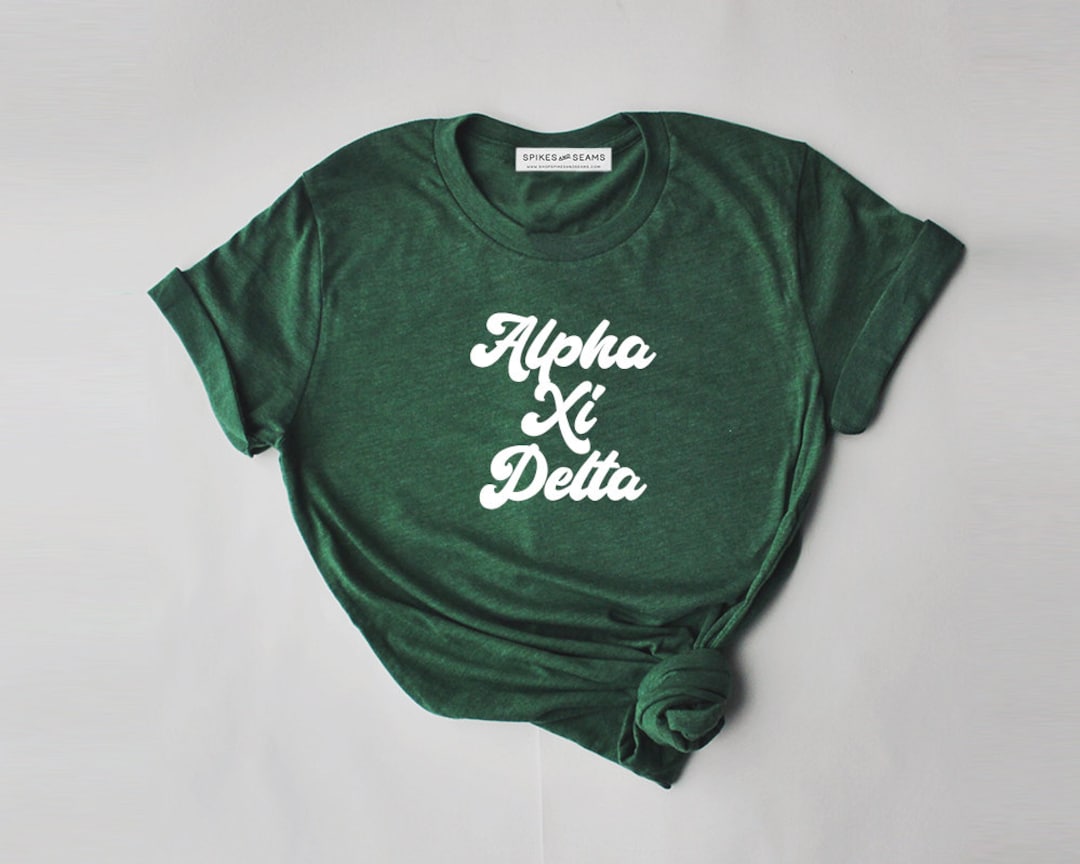 Alpha XI Delta Buchstaben Shirts