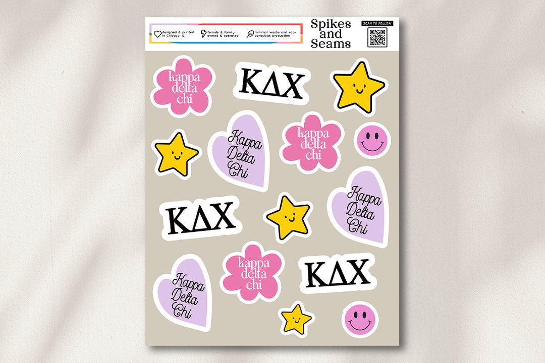 Kappa Delta Chi Stickers, Kdchi, Kdchi Stickers, Sorority Stickers ...