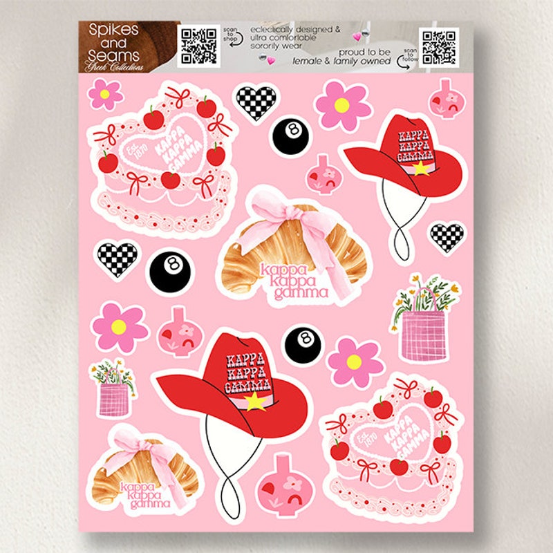 Kappa Kappa Gamma Sticker - Etsy