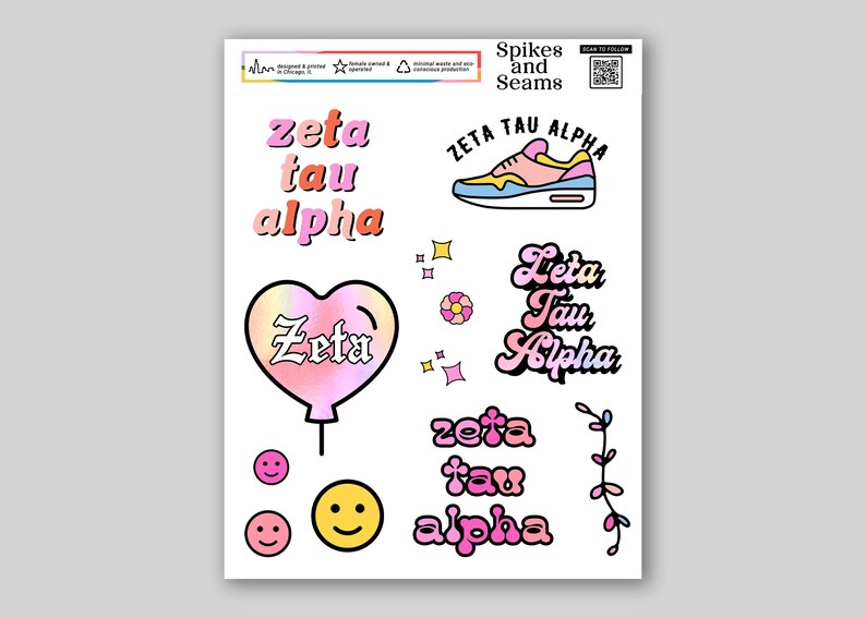 Alpha Phi Stickers Aphi Stickers Sorority Stickers Sorority - Etsy