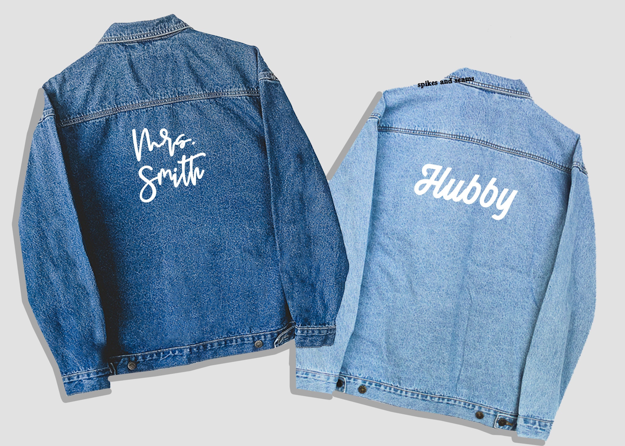 Custom Denim Jacket Custom Jean Jacket Bachelorette Party | Etsy