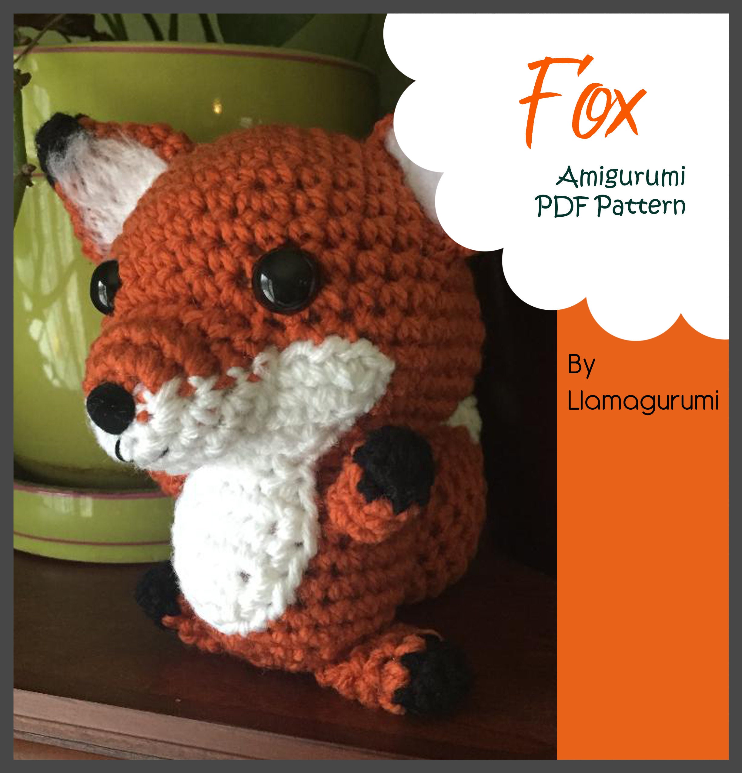 Fox Amigurumi Pattern - Etsy