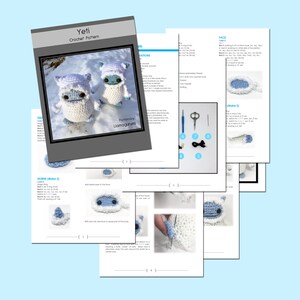 Yeti Amigurumi Pattern - Etsy