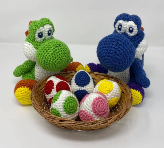 Yoshi Amigurumi Crochet Pattern Pdf Etsy