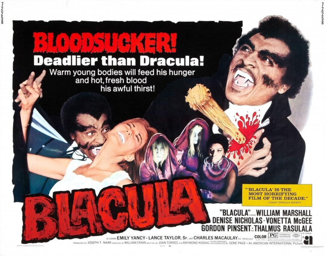 Blacula Blackploitation-shirt - Etsy