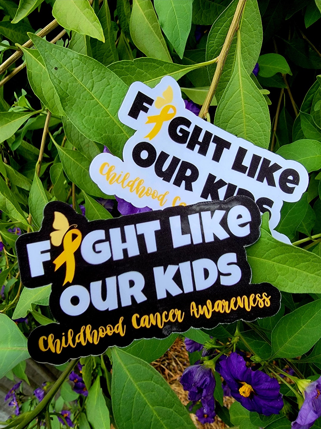 Fight Like Our Kids Sticker - Etsy