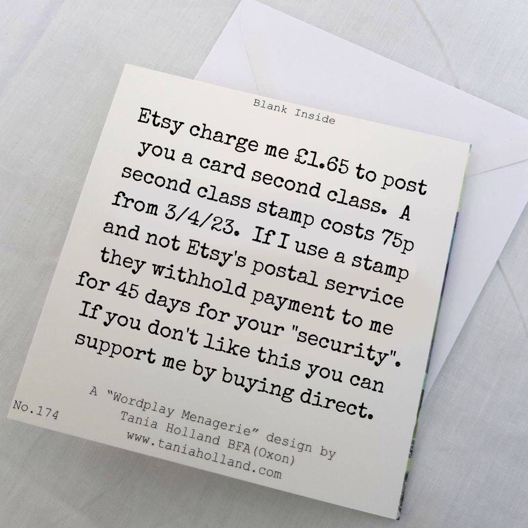 Catfish Greetings Card Cat Birthday Card Animal Humour Pun - Etsy