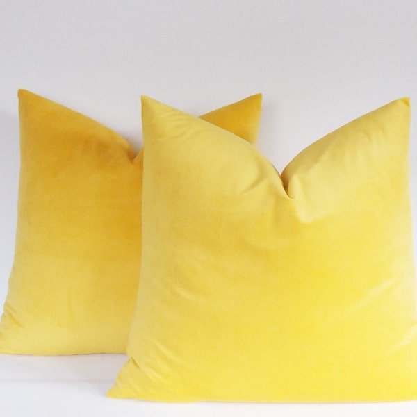 Yellow Pillow - Etsy