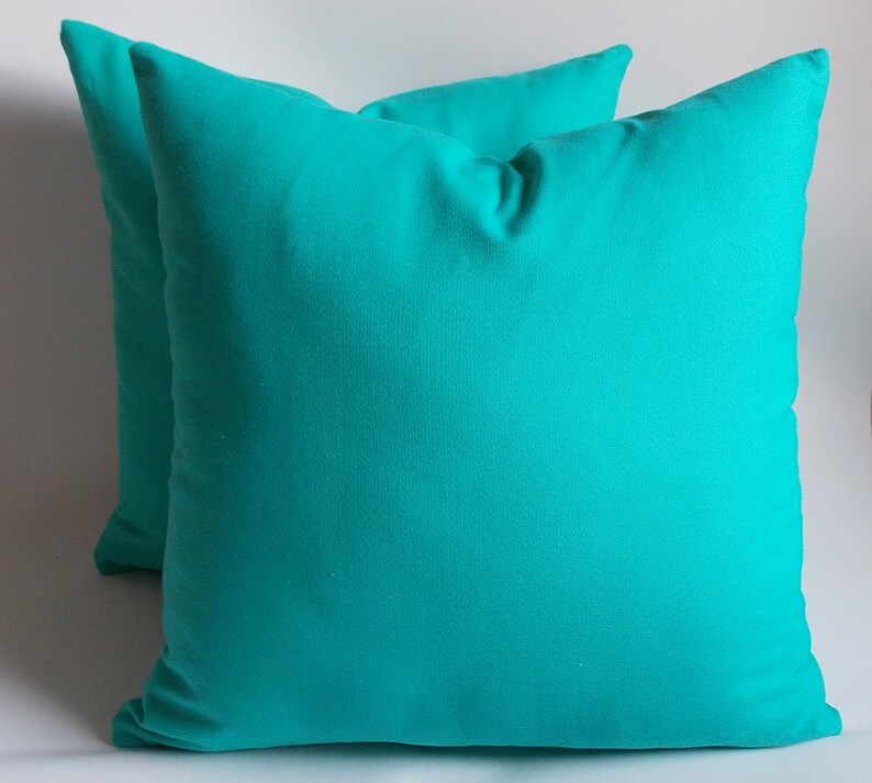 Set of 2 / Turquoise Pillow,decorative Pillow,cushion Cover,throw ...