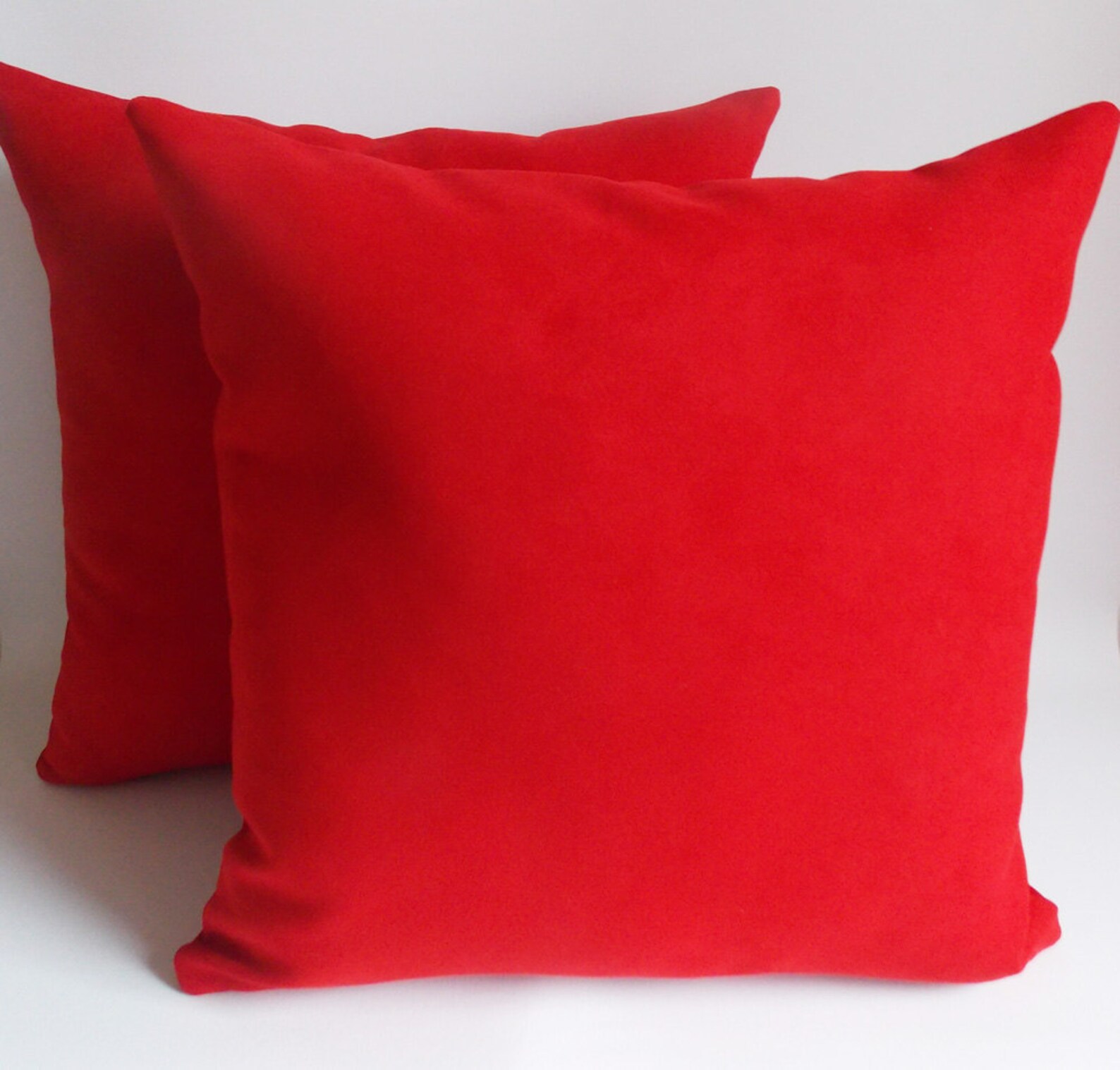 SET OF 2/velvet Red Pillow Decorative Pillow Throw Pillow | Etsy