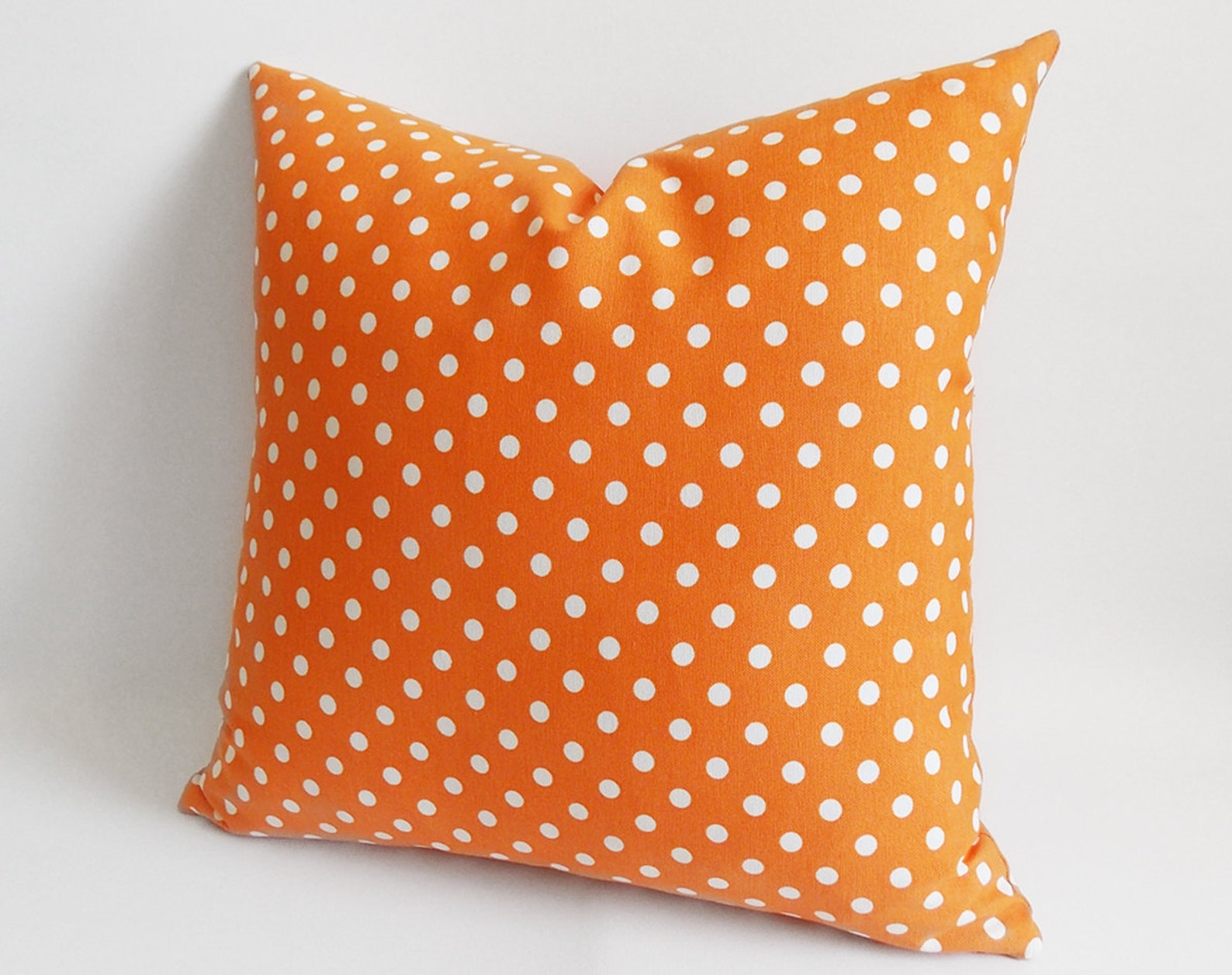 Orange Throw Pillowsdecorative Pillowpillow Cover - Etsy