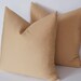 Set of 2 / Light Brown Pillow Decorative Throw Pillowpillow - Etsy