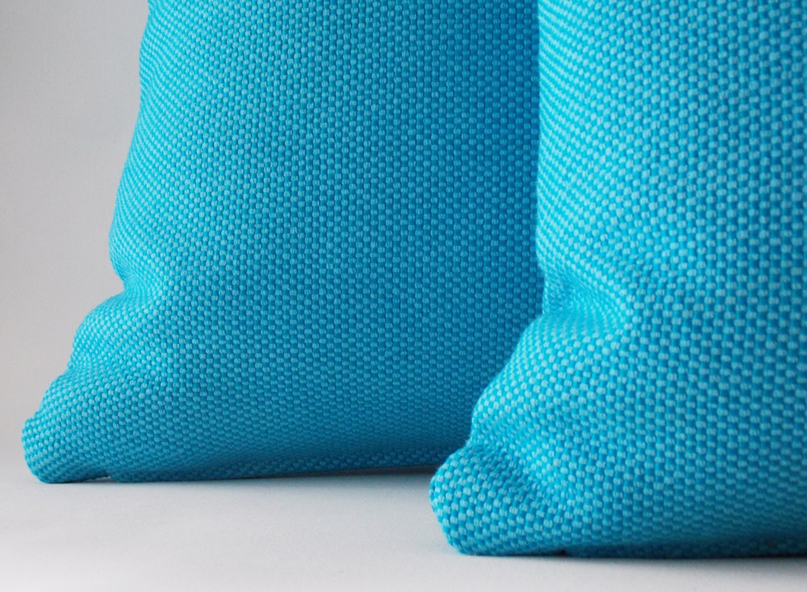 Set of 2 / 22x22 Turquoise Blue Pillow Cover Decorative Throw - Etsy