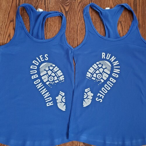 Running Buddies Matching Running Tank Half Marathon Running | Etsy