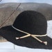 Sun Hat - Wet-felted Wool - Made to Order - Etsy