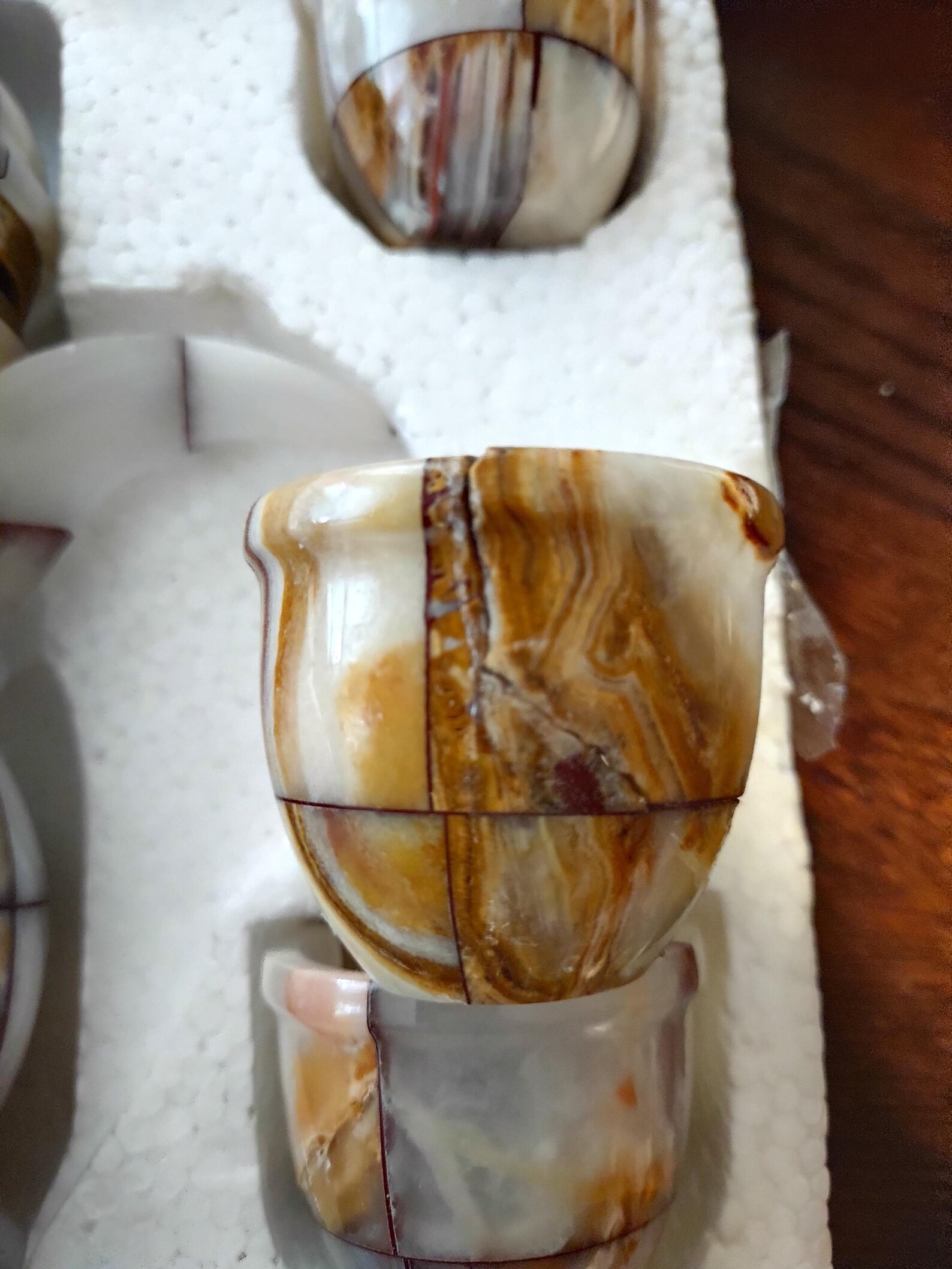 7 PC Onyx Tea Set - Etsy