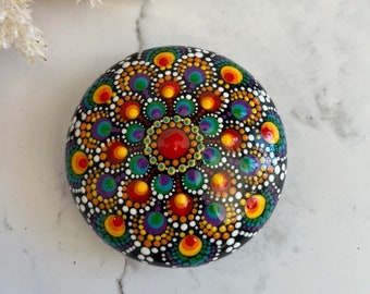 Dot Painted Stone - Etsy