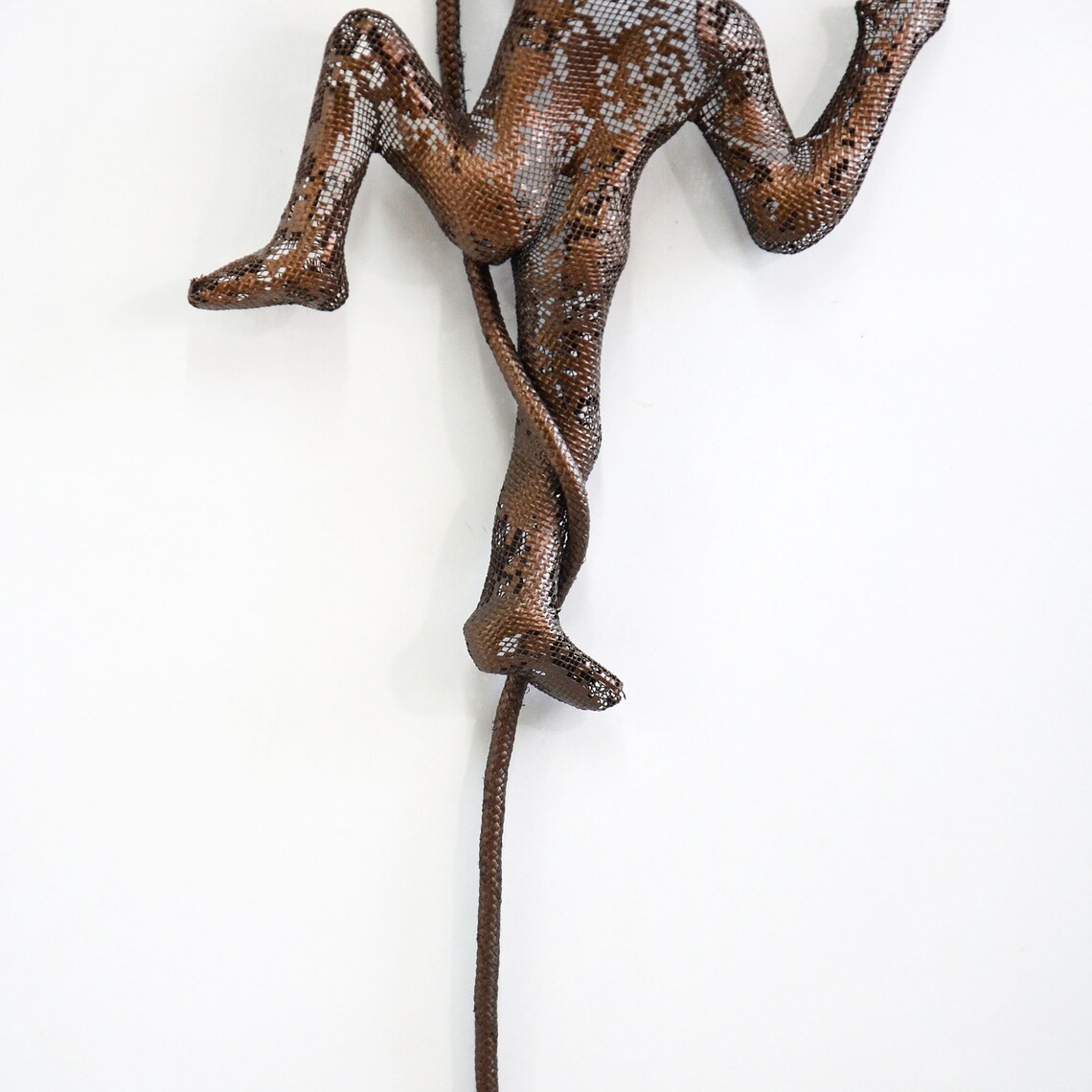 Rock Climber Climbing Figure on the Rope Metal Art Sports - Etsy