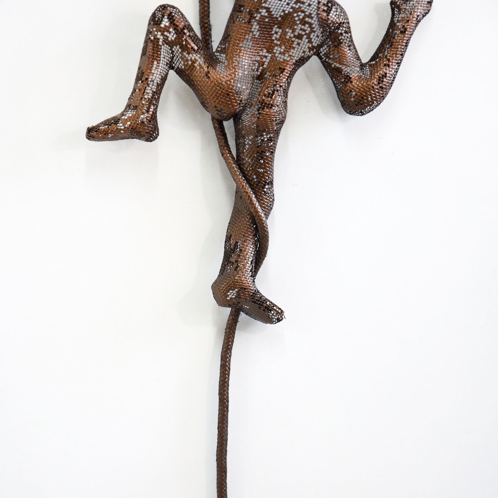 Rock Climber Climbing Figure on the Rope Metal Art Sports - Etsy