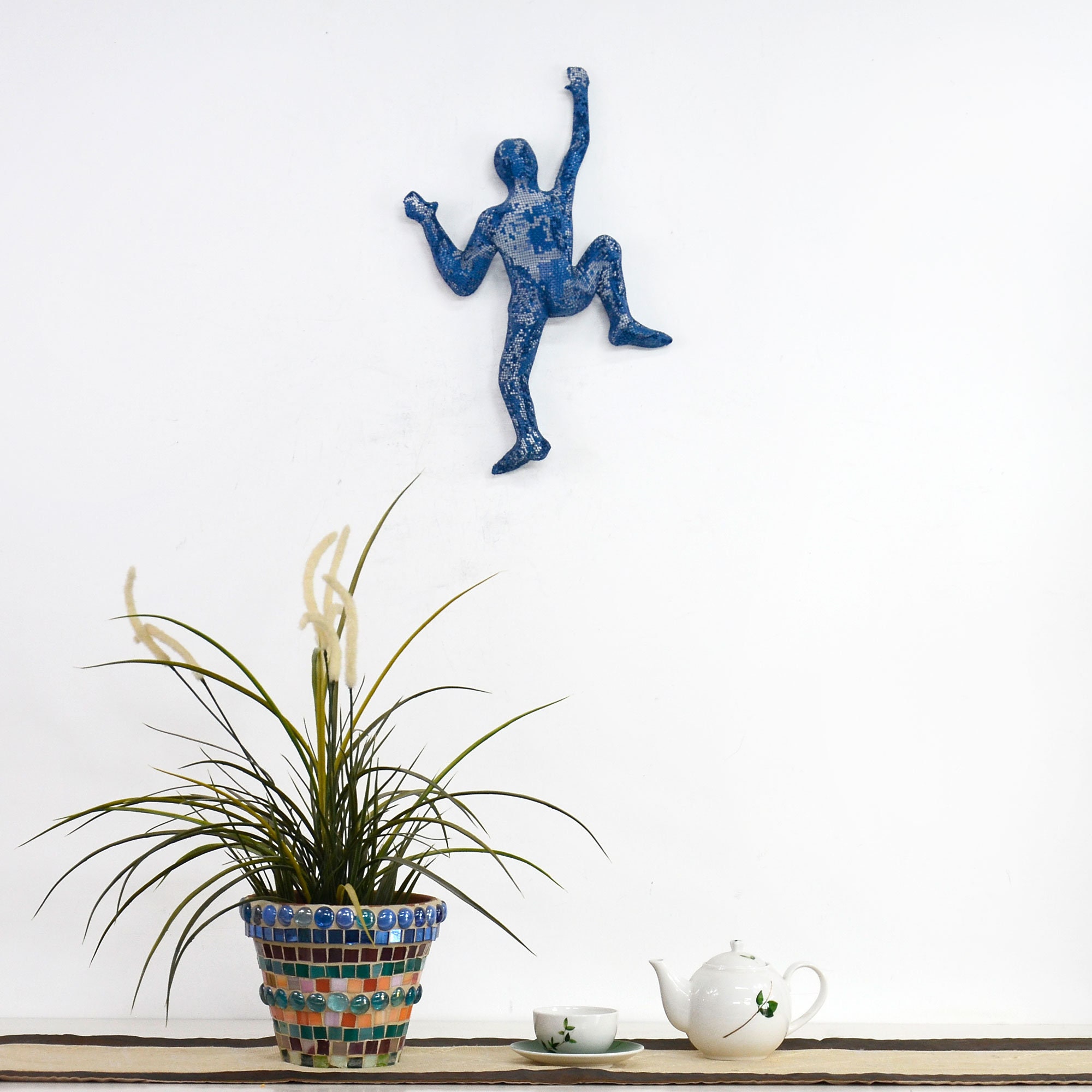 Climbing Sculpture Wall Art Gift For Home Decor Interior | Etsy